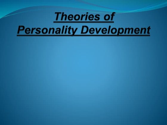 Erik Erikson’s theory of personality | PPT