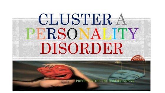 PERSONALITY DISORDERS DSM5 | PPT
