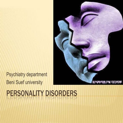 Personality disorders | PPT