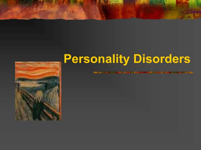 The Dark Triad - in Personality types and forms | PPTX