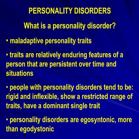 Avoidant Personality Disorder | PPTX