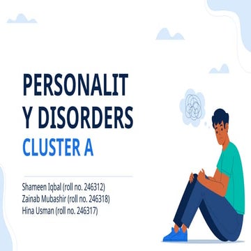 personality disorders copy.pptx for psychology students | PPTX
