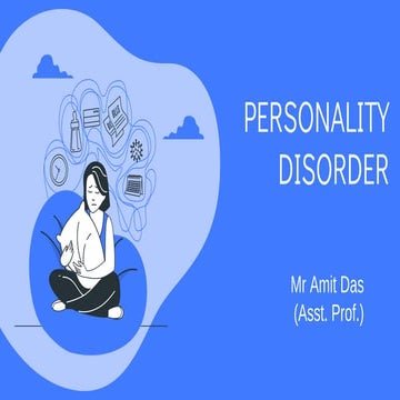 Personality Disorders: A Comprehensive Overview | PDF