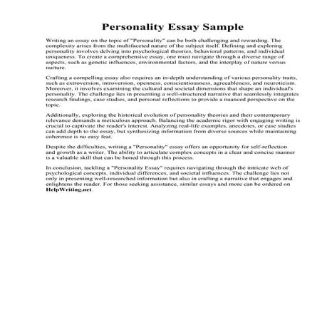 How To Write A Personal Biography Essay.pdf