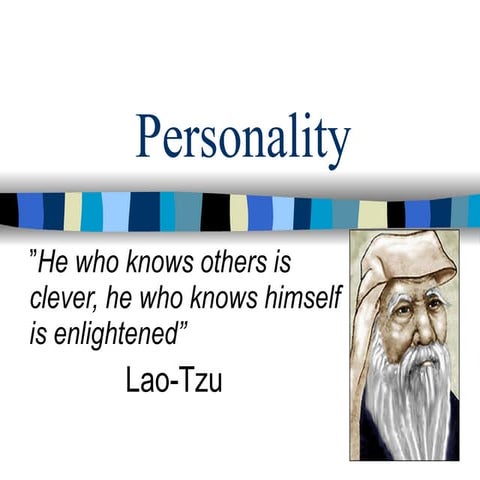 Personality Pcm | PPT