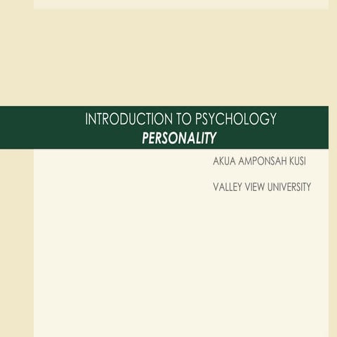 PERSONALITY.pptx