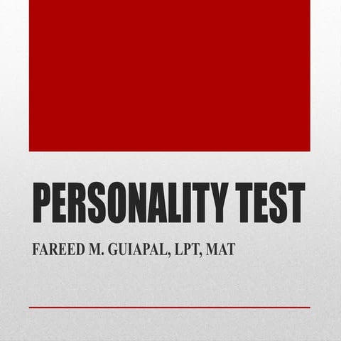 EDUKASYON SA PAGPAPAKATAO PERSONALITY TEST.pptx