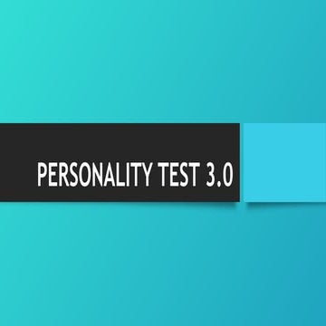 EDUKASYON SA PAGPAPAKATAO PERSONALITY TEST 3.pptx