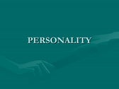 Trait theories personality theories | PPT