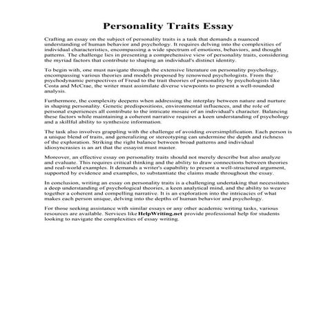 Personality Traits Essay.pdf