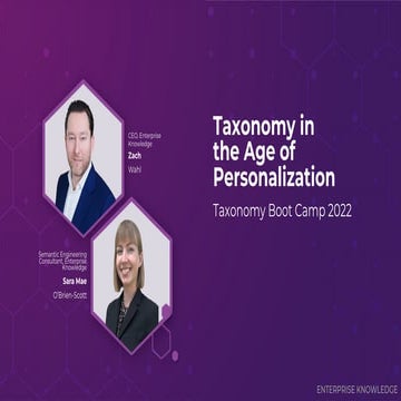 Taxonomy in the Age of Personalization | PDF