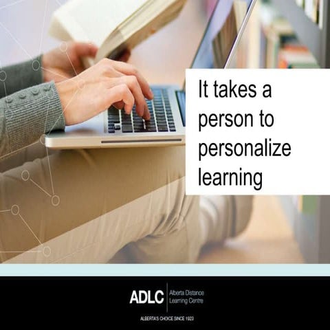 It takes a person to personalize learning | PPTX | Educational ...