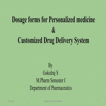 PERSONALISED MEDICINE M.PHARMACY NOTES.pptx