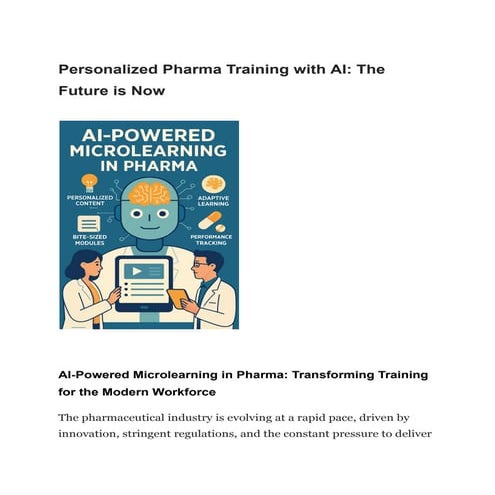 Personalized Pharma Training with AI_ The Future is Now.pdf