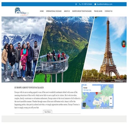 Personalized Tour Package for Europe Group Tour Packages | PDF