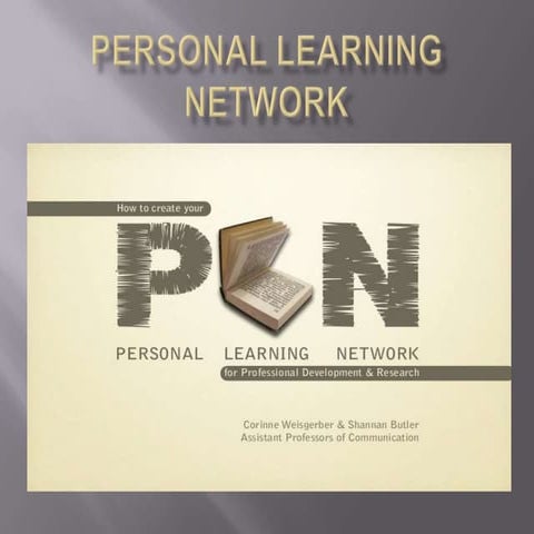 Personal learning network | PPTX