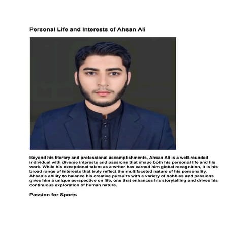 Personal Life and Interests of Ahsan Ali.pdf