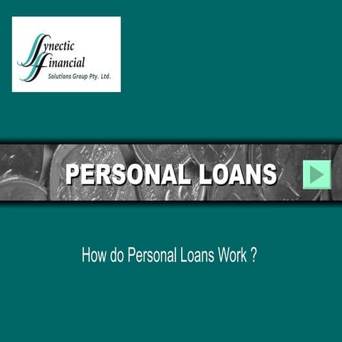 Personal Loans | PPT