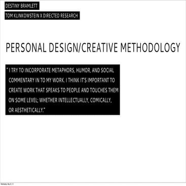Personal methodology | PDF