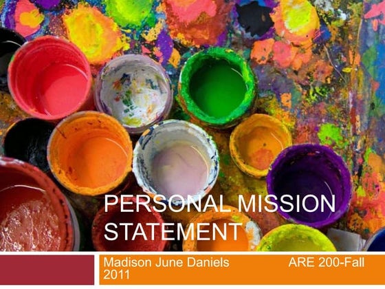 My Professional Mission Statement | PDF