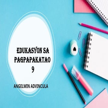 PERSONAL NA MISYON SA BUHAY ESP GRADE 9.pptx