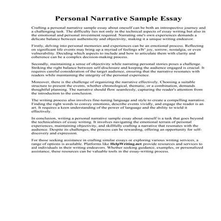 Personal Narrative Sample Essay.pdf