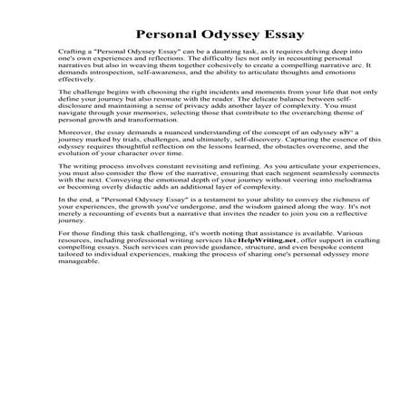 Personal Odyssey Essay.pdf