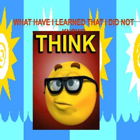 Personal opinion | PPTX