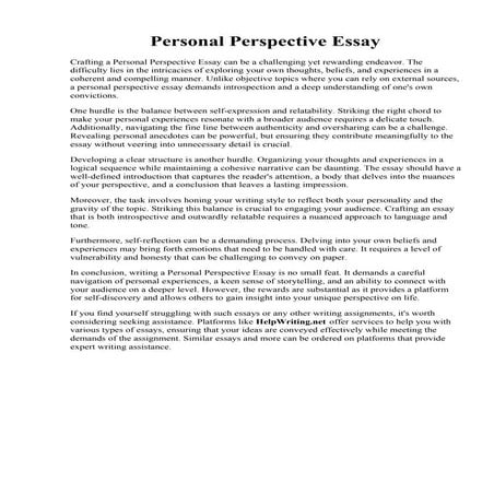 Personal Perspective Essay.pdf