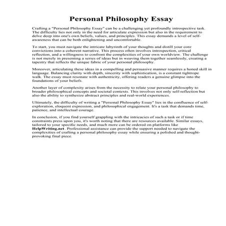 Personal Philosophy Essay.pdf