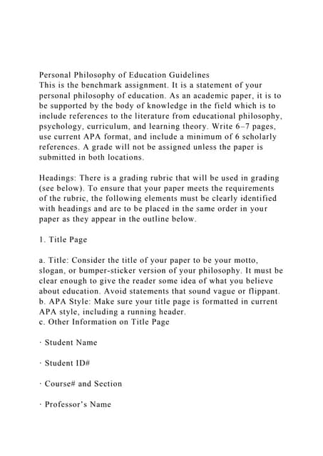 Write a Statement of Teaching Philosophy.docx