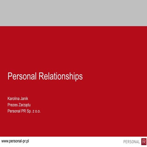 Personal Relationships (24.06.2010) | PDF