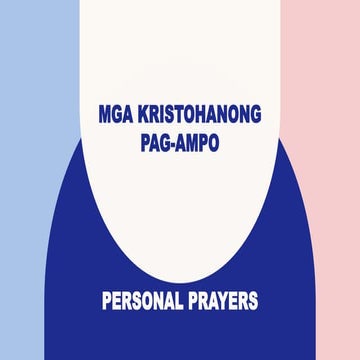 ACTS - Guide of Personal or Individual Prayer | PPT