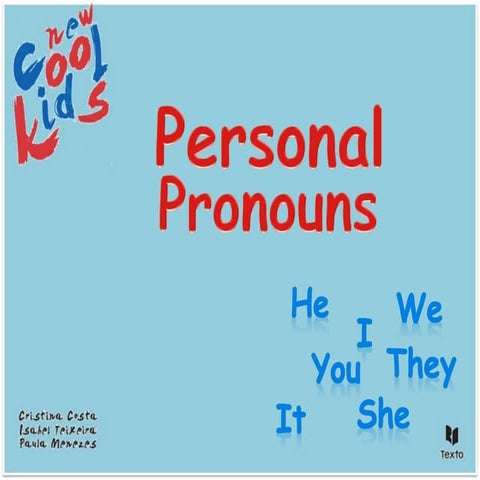 Personal pronouns | PPTX