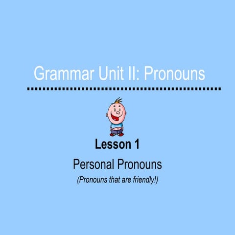 Personal Pronouns[1] | PPT