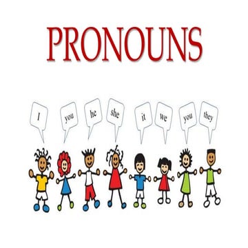 Types of pronoun | PPTX