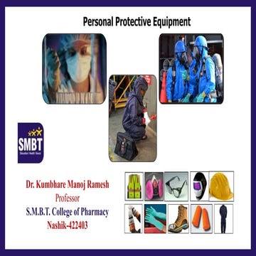 Personal Protective Equipment requirements | PPTX