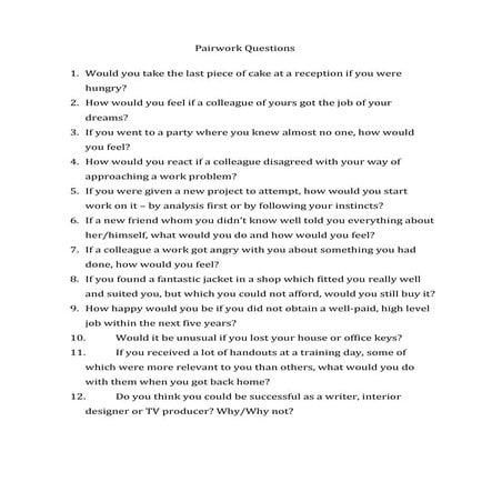 Personal qualities | DOCX