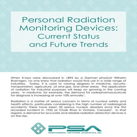 Personal radiation monitoring devices | PDF