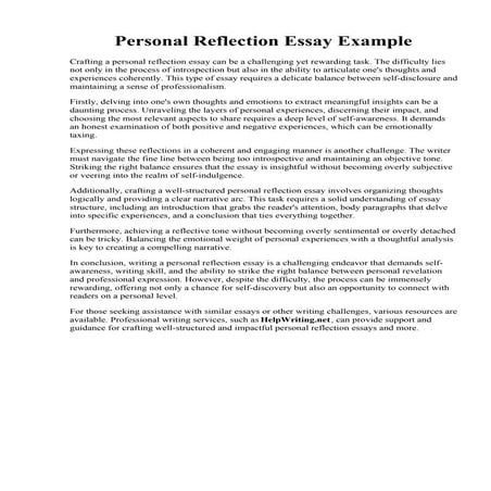 Personal Reflection Essay Example.pdf
