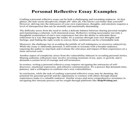 Personal Reflective Essay Examples.pdf