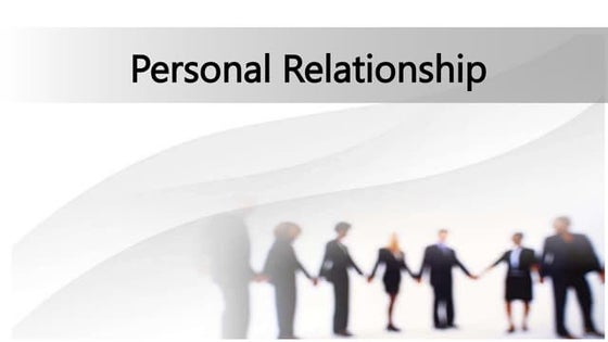 Skills for a healthy relationship | PPTX