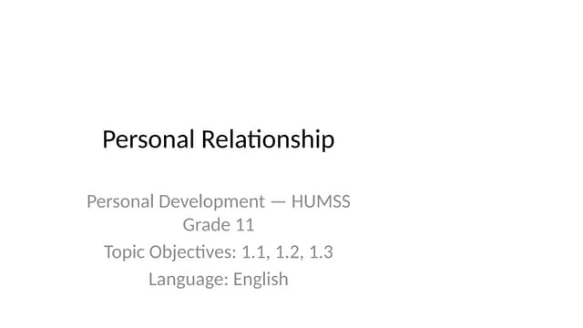 PerDev Personal Relationship-Attraction, Love & Commitment.pptx