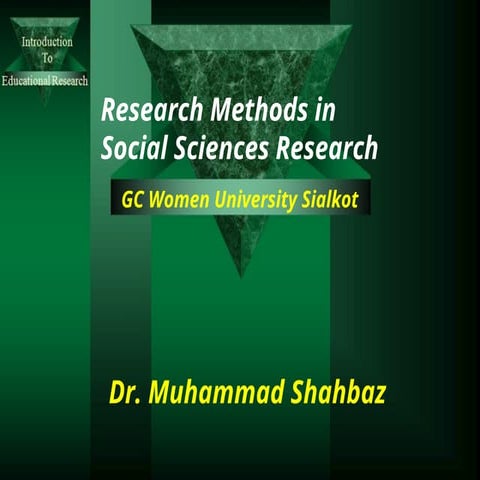A Detailed and Basic guideline about Research Methods | PPT