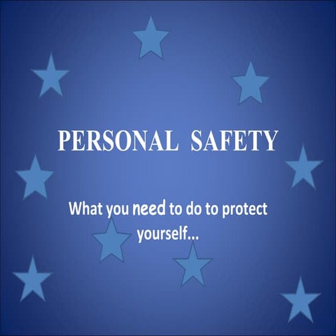 Personal Safety | PPT