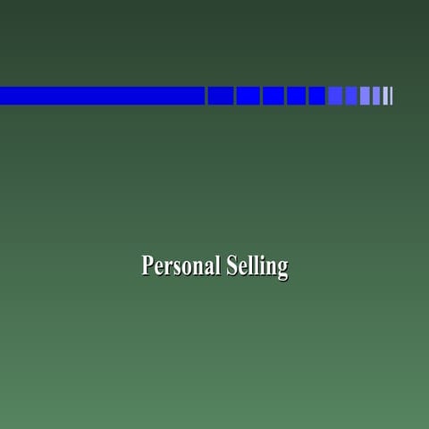 4Personal Selling process final.ppt
