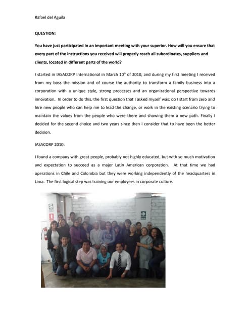 Job Application Statement of Purpose | PDF