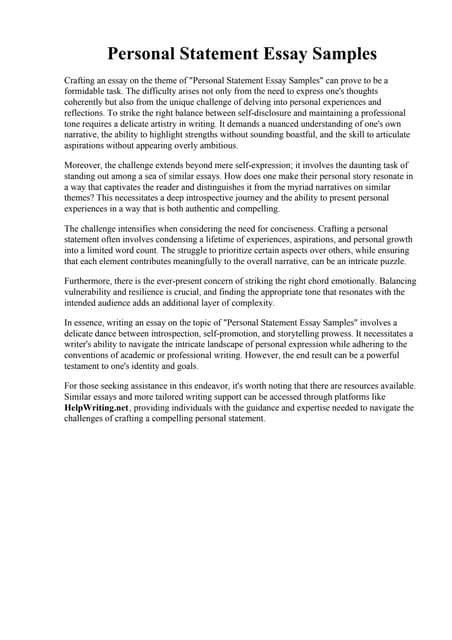 Water Pollution Essay | PDF