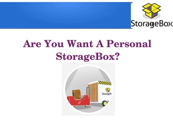 Mobile Self Storage Box Dublin | Storagebox.ie presentations