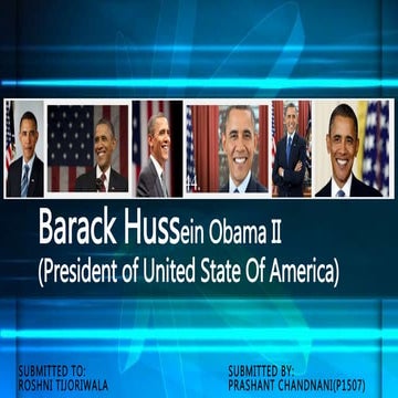 Leadership of barack obama | PPT